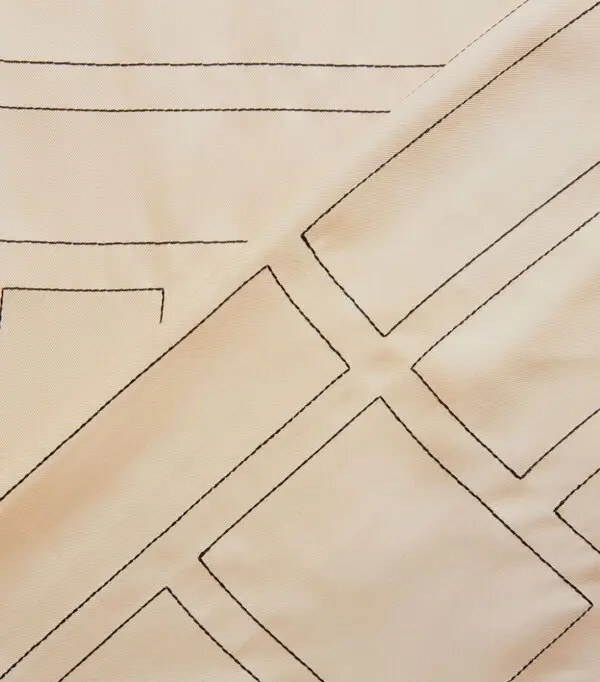 TOTEME Silk Monogram Trousers