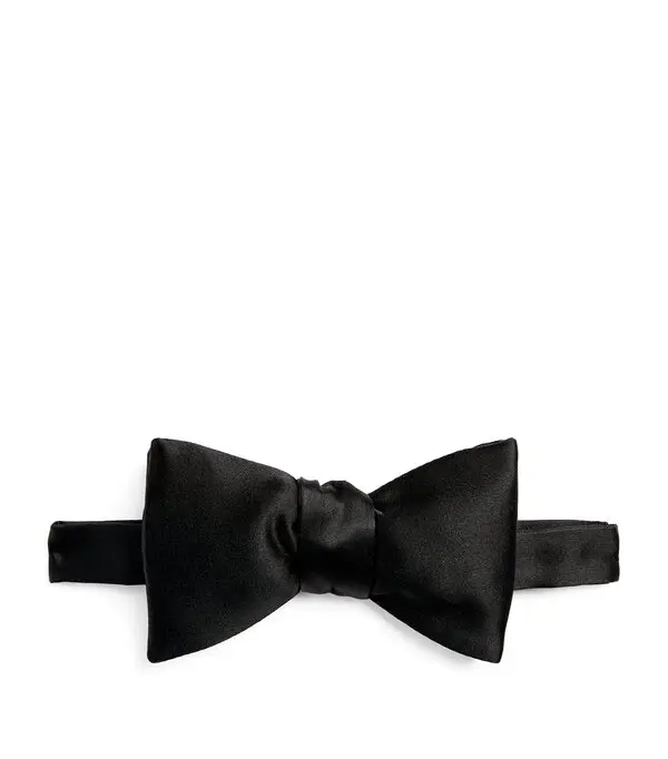 Eton Silk Bow Tie - Charcoal
