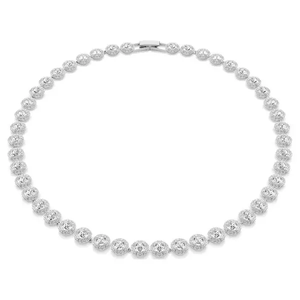 SWAROVSKI Una Angelic Necklace With Crystal And Gold Finish - White