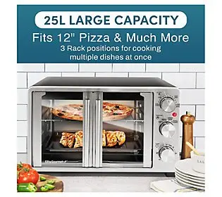 ELITE Gourmet Double Door Oven