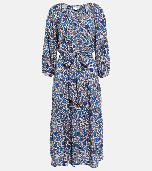 Velvet By Graham & Spencer Maddy Floral Midi Dress