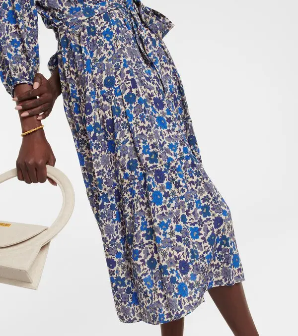 Velvet By Graham & Spencer Maddy Floral Midi Dress