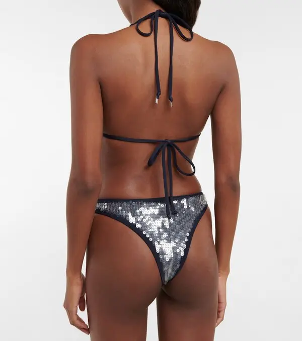 Jean Paul Gaultier Sequined Bikini Bottom