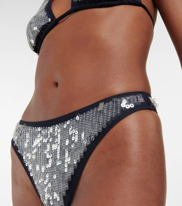 Jean Paul Gaultier Sequined Bikini Bottom