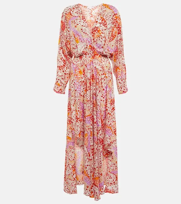 Poupette St Barth Ilona Printed Maxi Dress - Multicoloured