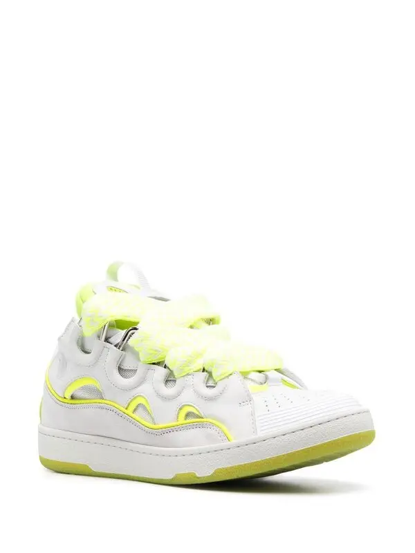 LANVIN Curb Low-top Sneakers - White
