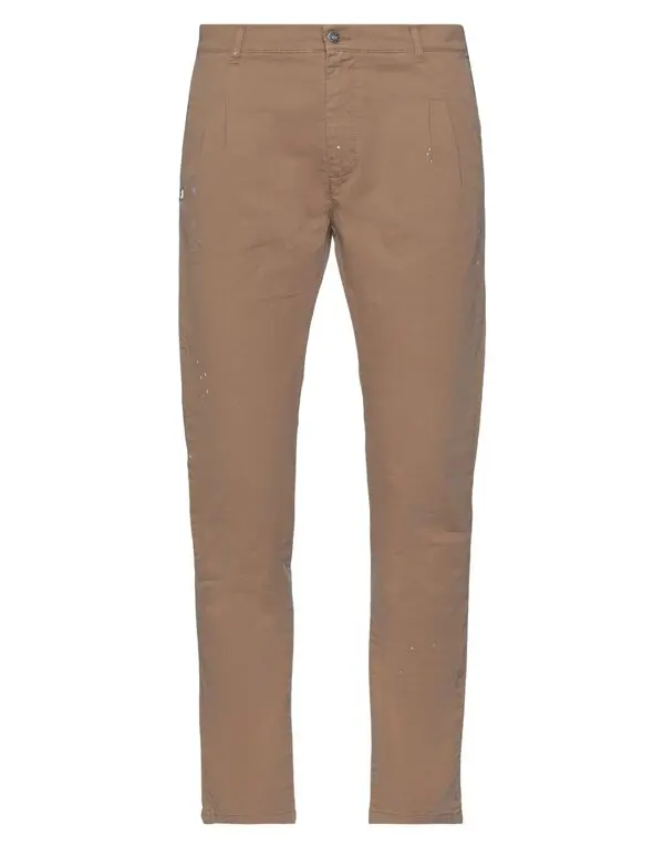 DANIELE ALESSANDRINI Pants Size Cotton, Elastane