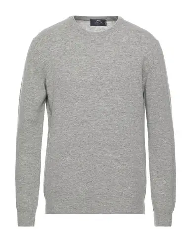GIULIO CORSARI Knitted Sweater - Light Grey