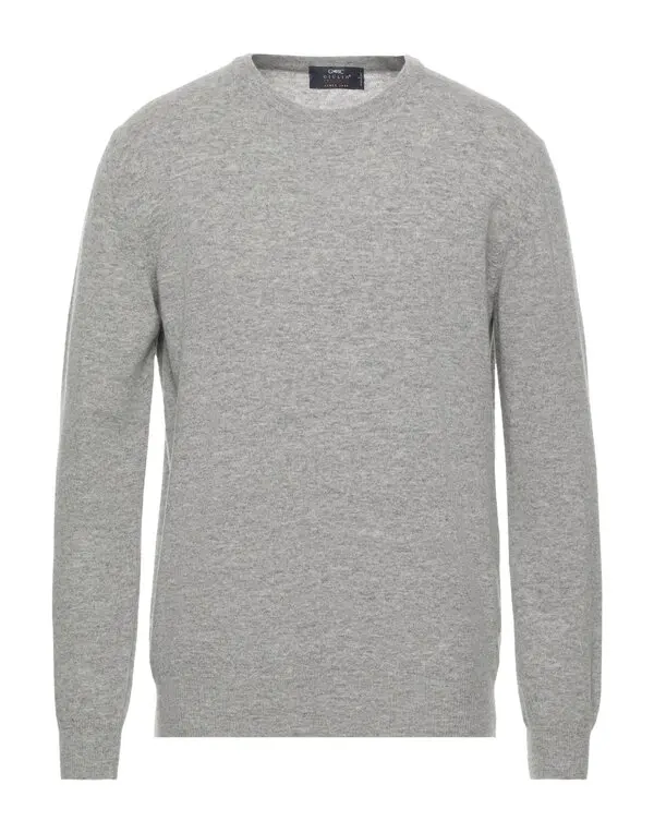 GIULIO CORSARI Knitted Sweater - Light Grey