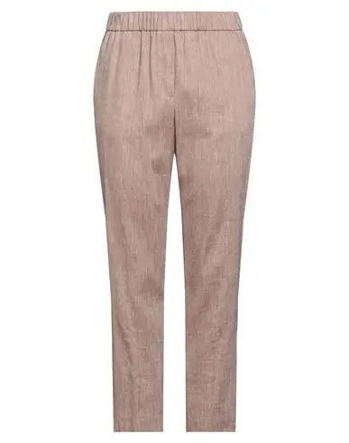 Peserico Tapered Wool-linen Pants
