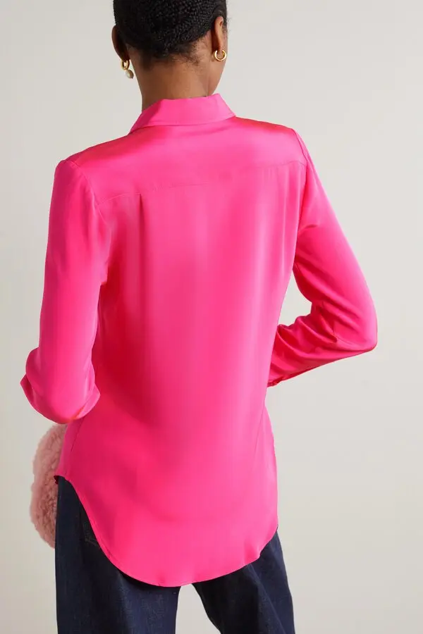 Brandon Maxwell Silk Shirt