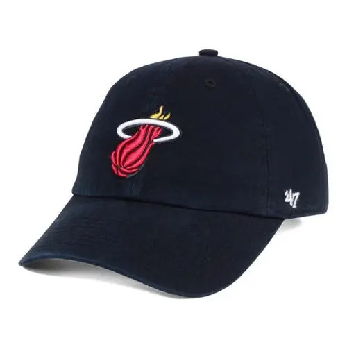 '47 Miami Heat Clean Up Adjustable Cap - Black