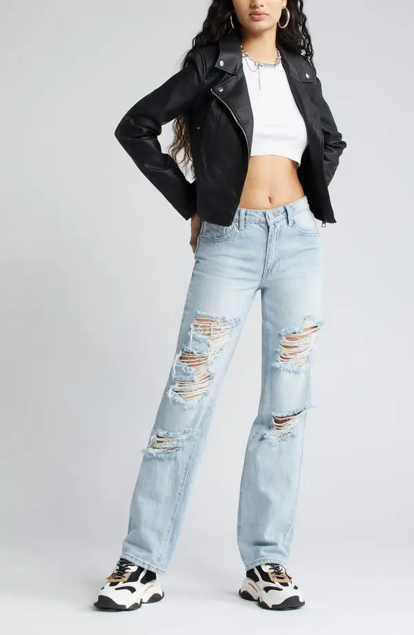 Vero Moda Ramon Crop Faux Leather Jacket