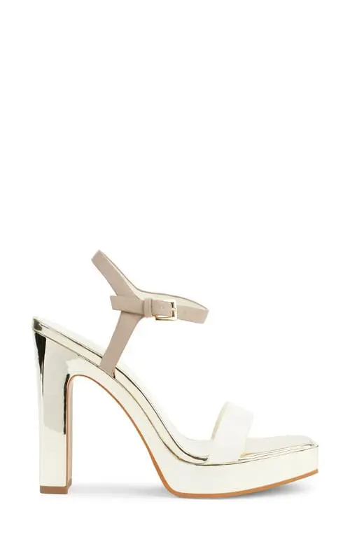 Dkny Maiden Ankle Strap Platform Sandals