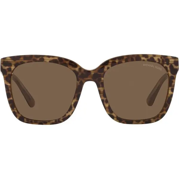 Michael Kors San Marino Square Sunglasses - Leopard