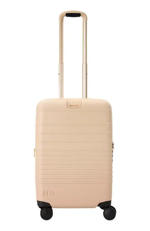 BEIS The Carry-on Roller Suitcase - Beige