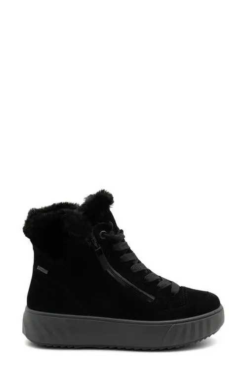 ARA Mikayla Faux Fur Lined Lace-up Boots