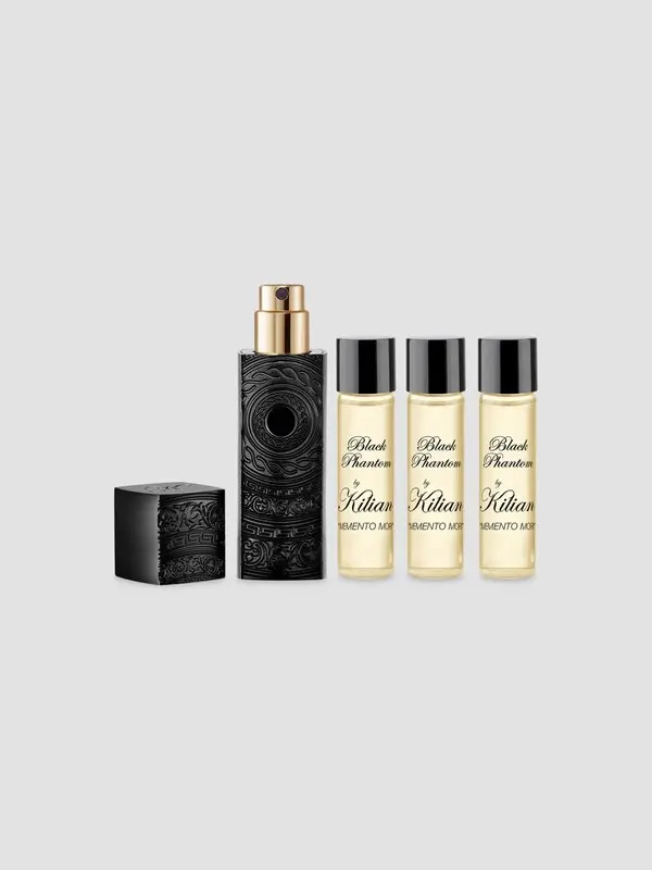 KILIAN Black Phantom Meto Mori 5-piece Atomizer & Eau De Parfum Refill Set - One-color