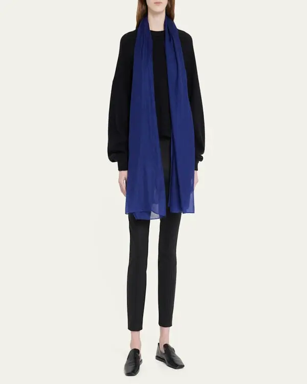 Denis Colomb Cashmere Cloud Scarf - Twilight Blue