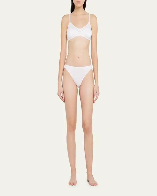 VIDERIS LINGERIE Maggie Soft Underwire Bra - Pure
