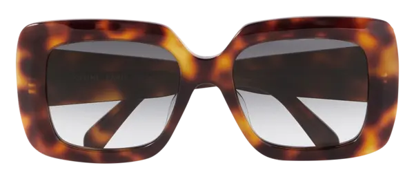 Celine Oversized Square-frame Sunglasses - Brown