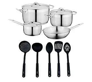 BERGHOFF Essentials 12-piece Stainless Steel Co Okware Set