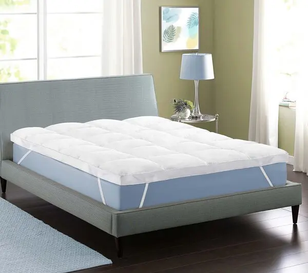 SUPERIOR Down Alternative Mattress Topper, King - One-color
