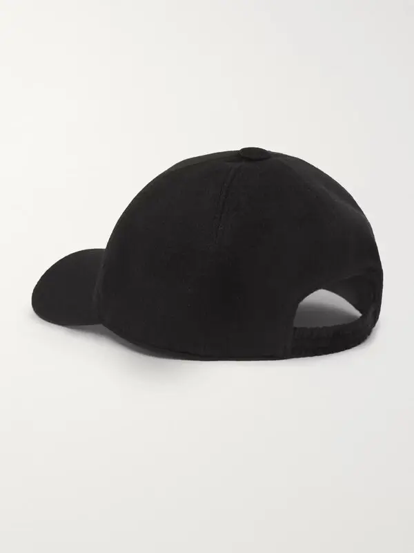 Loro Piana Logo-embroidered Storm System Baseball Cap - Black