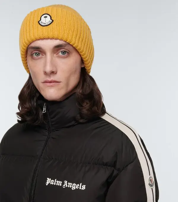 Moncler 8 Palm Angels Rodman Down Jacket - Black | Editorialist