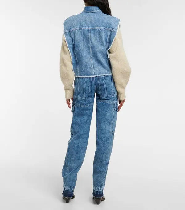 MARANT ETOILE Tyra Denim Vest