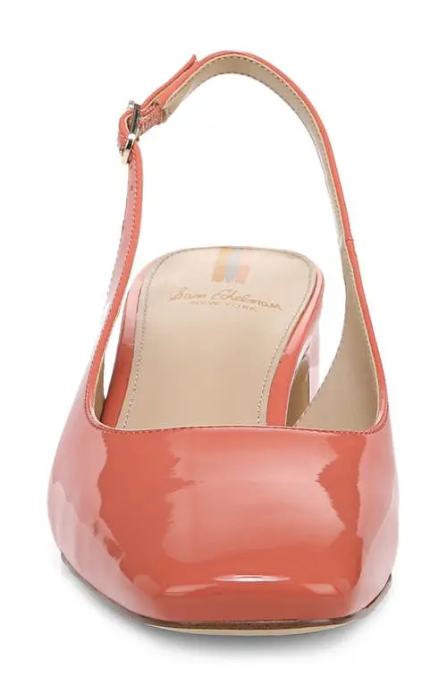 Sam Edelman Terra Slingback Pumps - Terracotta Pink