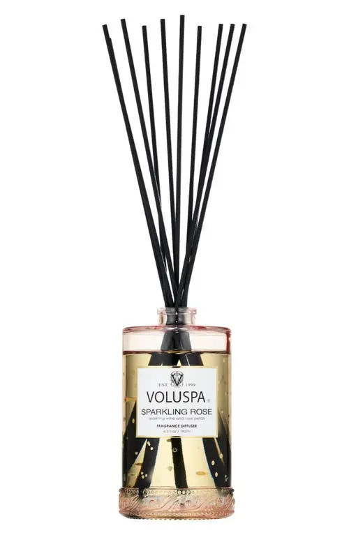 Voluspa Vermeil Fragrant Oil Diffuser - Sparkling Rose