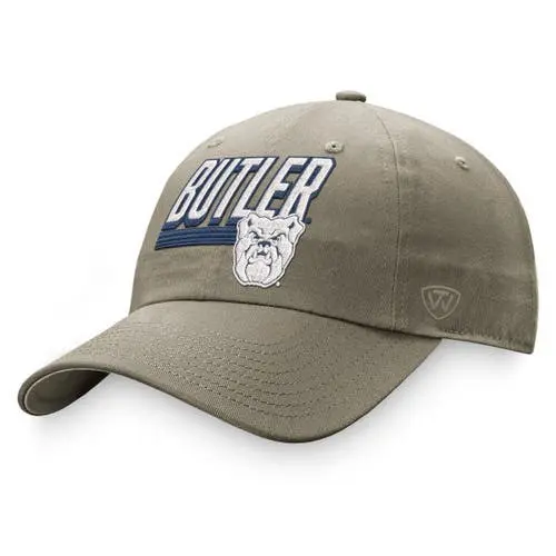 Top Of The World Butler Bulldogs Slice Adjustable Hat - Khaki