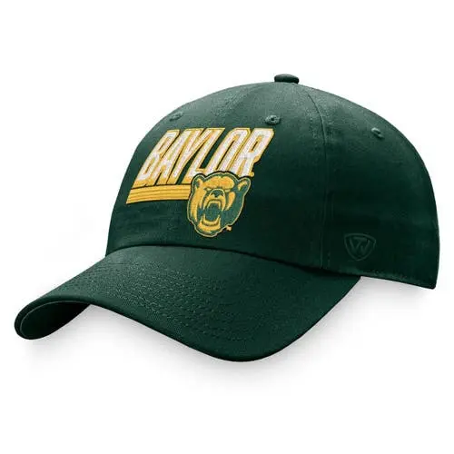 Top Of The World Baylor Bears Slice Adjustable Cap - Green