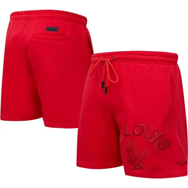 PRO STANDARD St. Louis Cardinals Triple Classic Shorts