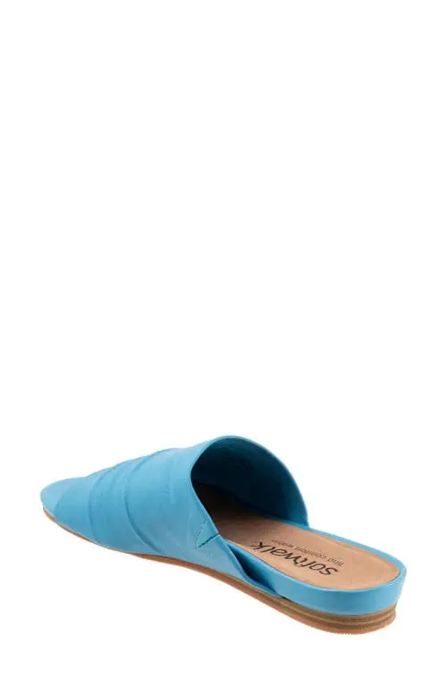 Softwalk Camano Slide Sandal - Sky Blue