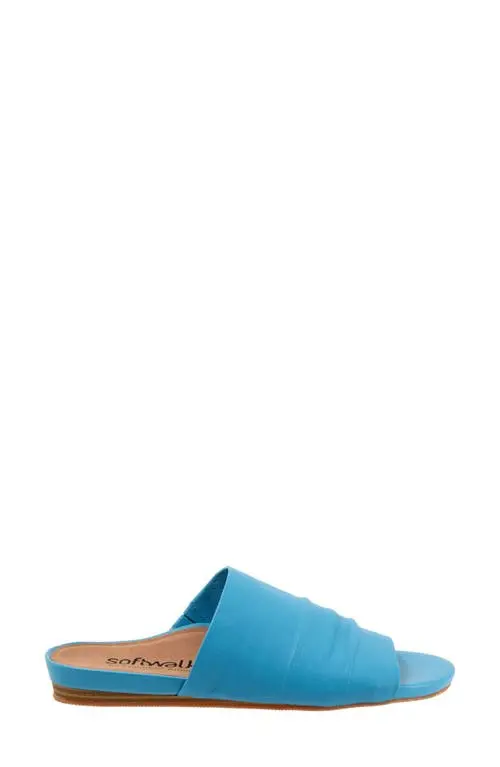 Softwalk Camano Slide Sandal - Sky Blue