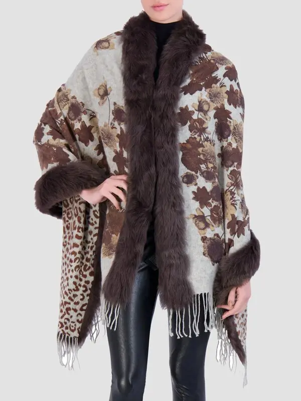 Gorski Double Face Cashmere Stole