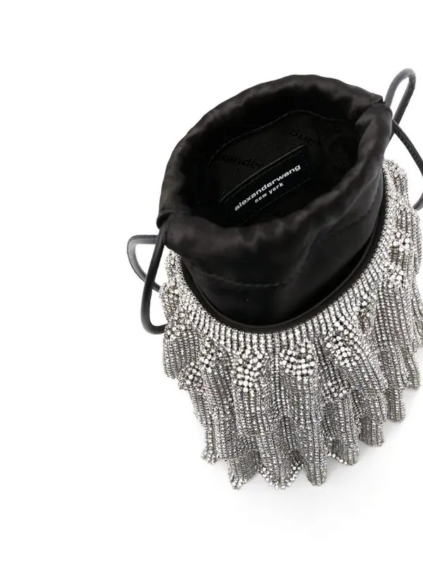 Alexander Wang Crystal-mesh Bucket Bag