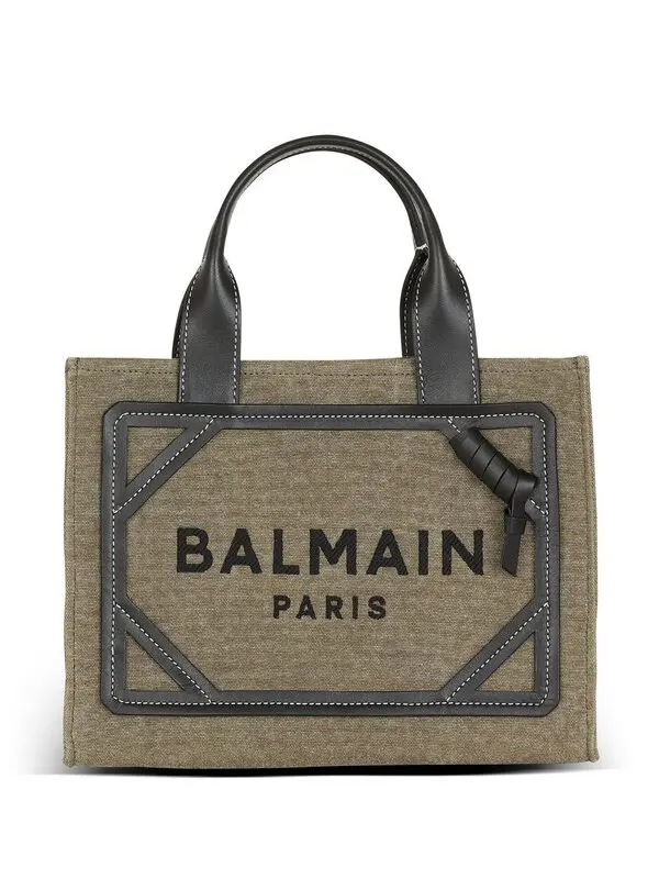 Balmain Small B-army Logo Tote Bag