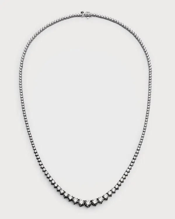 Neiman Marcus 18k Graduated Necklace - Diamond