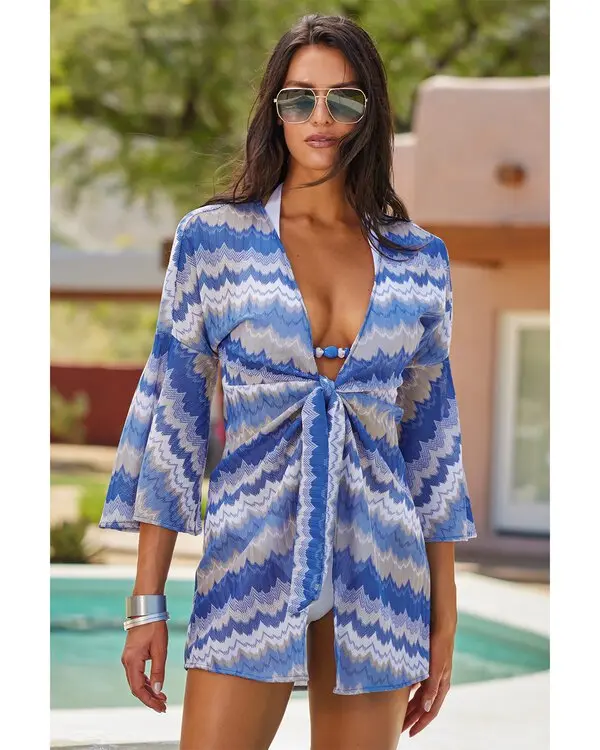 BECCA By Rebecca Virtue Santorini Cover Up Tunic