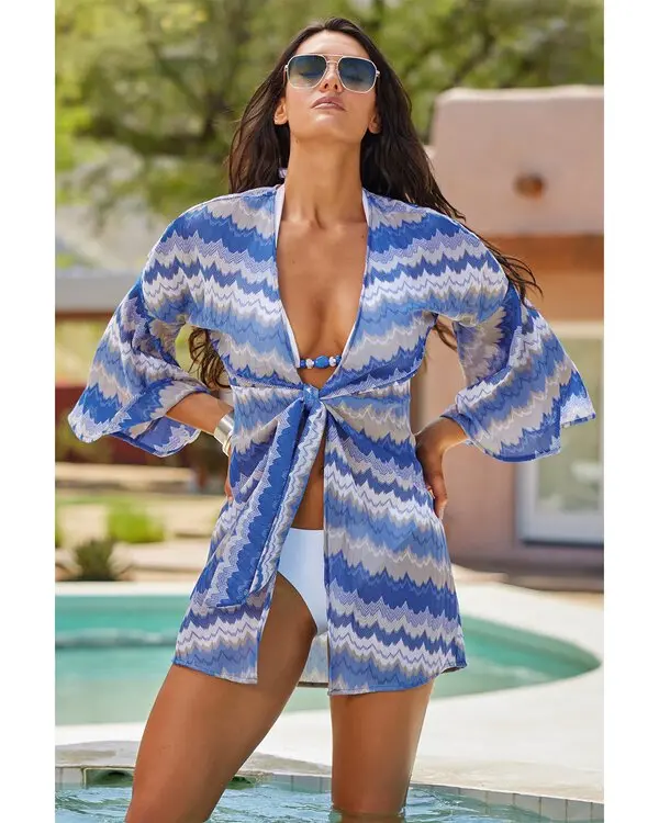 BECCA By Rebecca Virtue Santorini Cover Up Tunic
