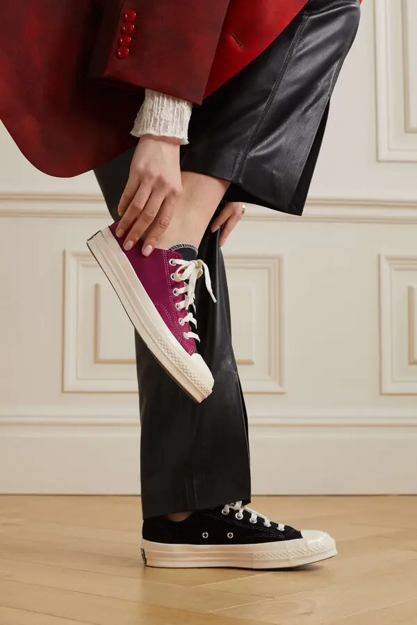 CONVERSE Beyond Retro Chuck 70 Two-tone Velvet Sneakers