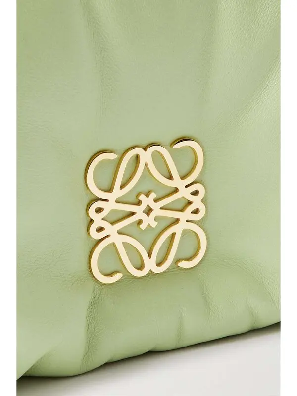 Loewe Puffer Goya Mini Embellished Padded Leather Shoulder Bag