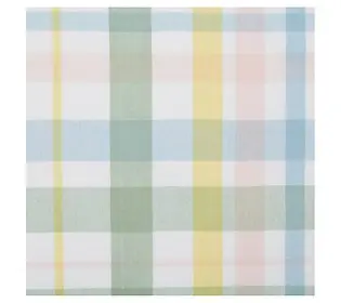 DESIGN IMPORTS Sweet Spring Plaid Tablecloth 52 X52