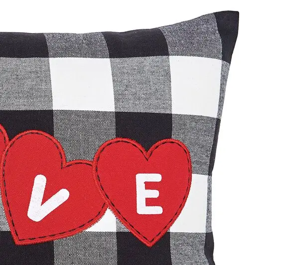 C&F HOME Love Hearts Franklin Pillow