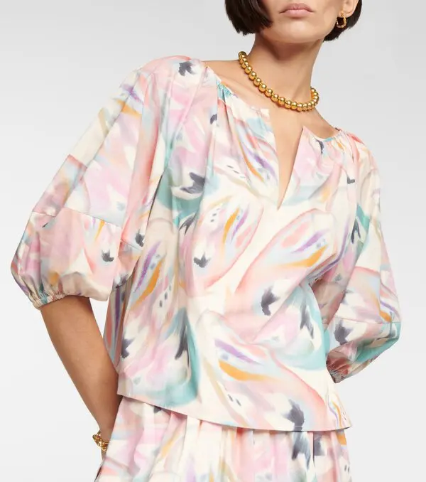 Etro Printed Oversized Blouse