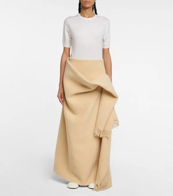 THE ROW Dianne Draped Maxi Skirt