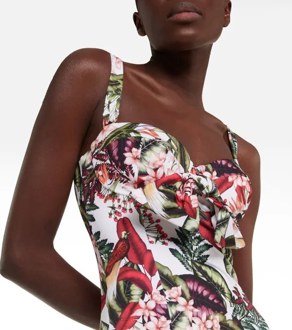 ALEXANDRA MIRO Clara Printed Swimsuit